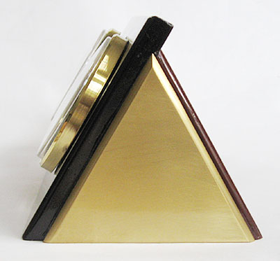 Handcrafted Wooden Weather Station - Padauk