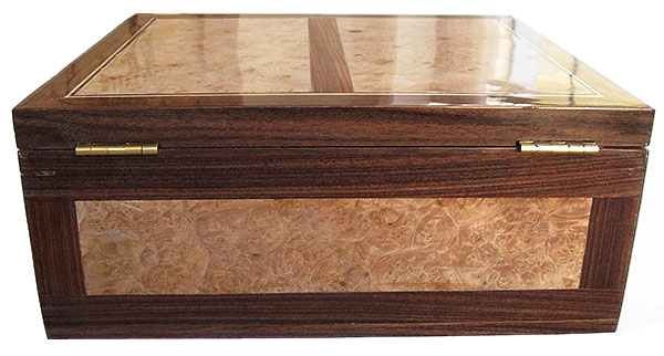 Handcrafted Large Wood Box, Large Decorative Keepsake Box - Brazilian ...