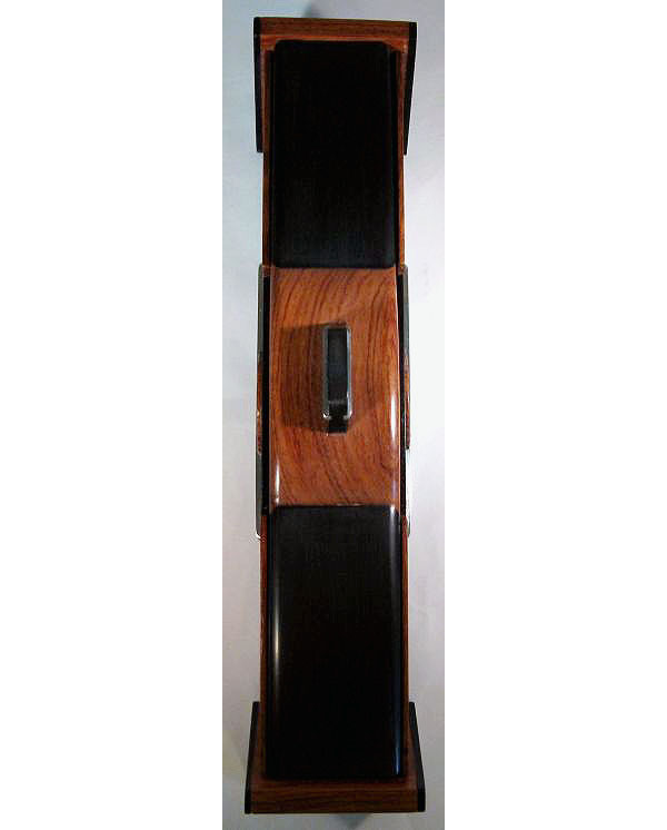 Handcrafted Wood Box Weekly Pill Organizer Pill Box Ebony Bubinga